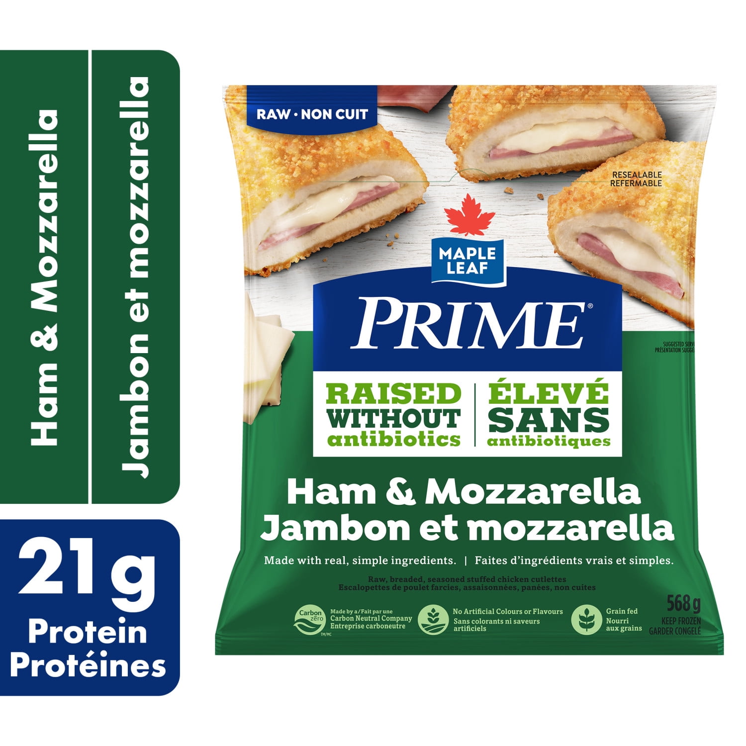 Click here for Prime Ham & Mozzarella Raw  Breaded  Seasoned Stuf... prices