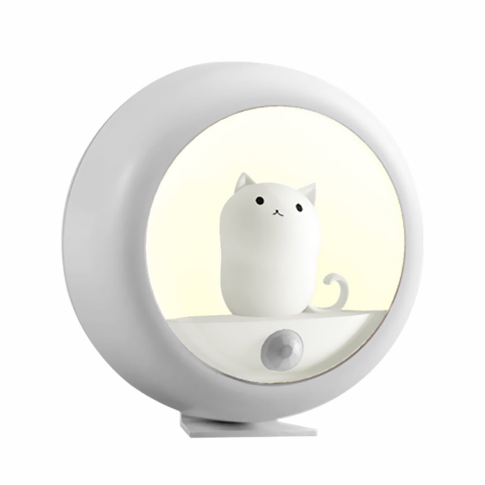 Click here for Lifcasual Sensor Night Lights Lovely Cat Bedroom M... prices