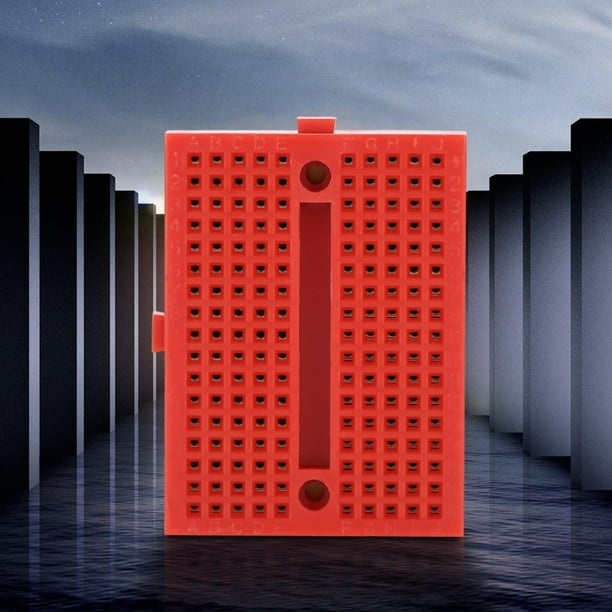 Mini Prototype Breadboard,5pcs 170 Points Holes Mini Breadboard Mini ...