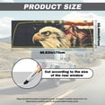 HUIACONG Eagle Flags Rear Window Decal Pickup Car Window Stickers Full ...