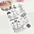 9 Sheets Outdoor Adventure Silicone Clear Stamps with Mountain Human ...