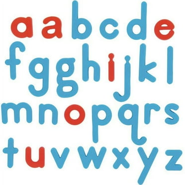 Learning Resources Jumbo Lowercase Magnetic Letters, Alphabet Toys ...