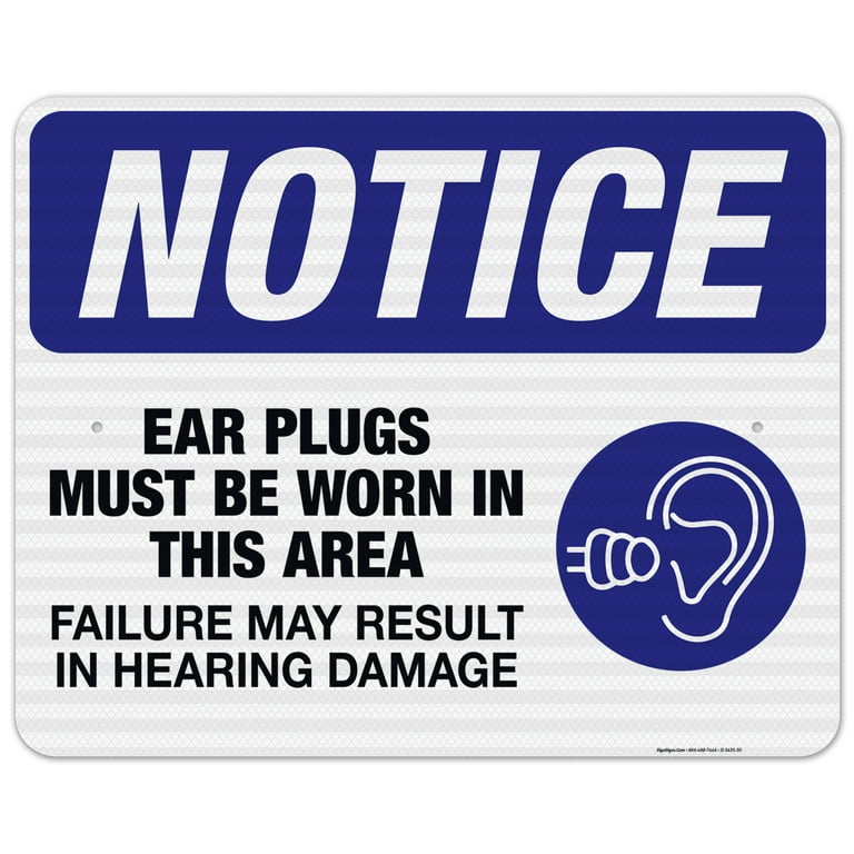 Ear Plug Sign