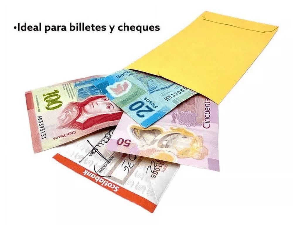 100 Sobres Para Dinero Coin Manila- FARVISAN | Walmart en línea