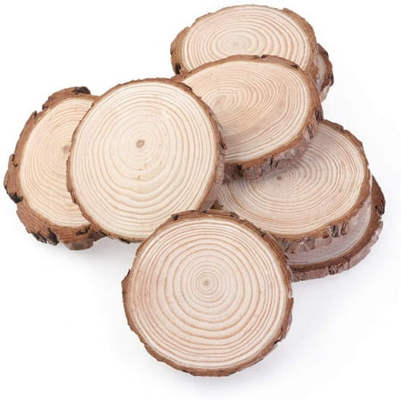 CPDD 100pcs Wood Slices for Centerpieces 1. 5CPDD 3CM Unfinished ...