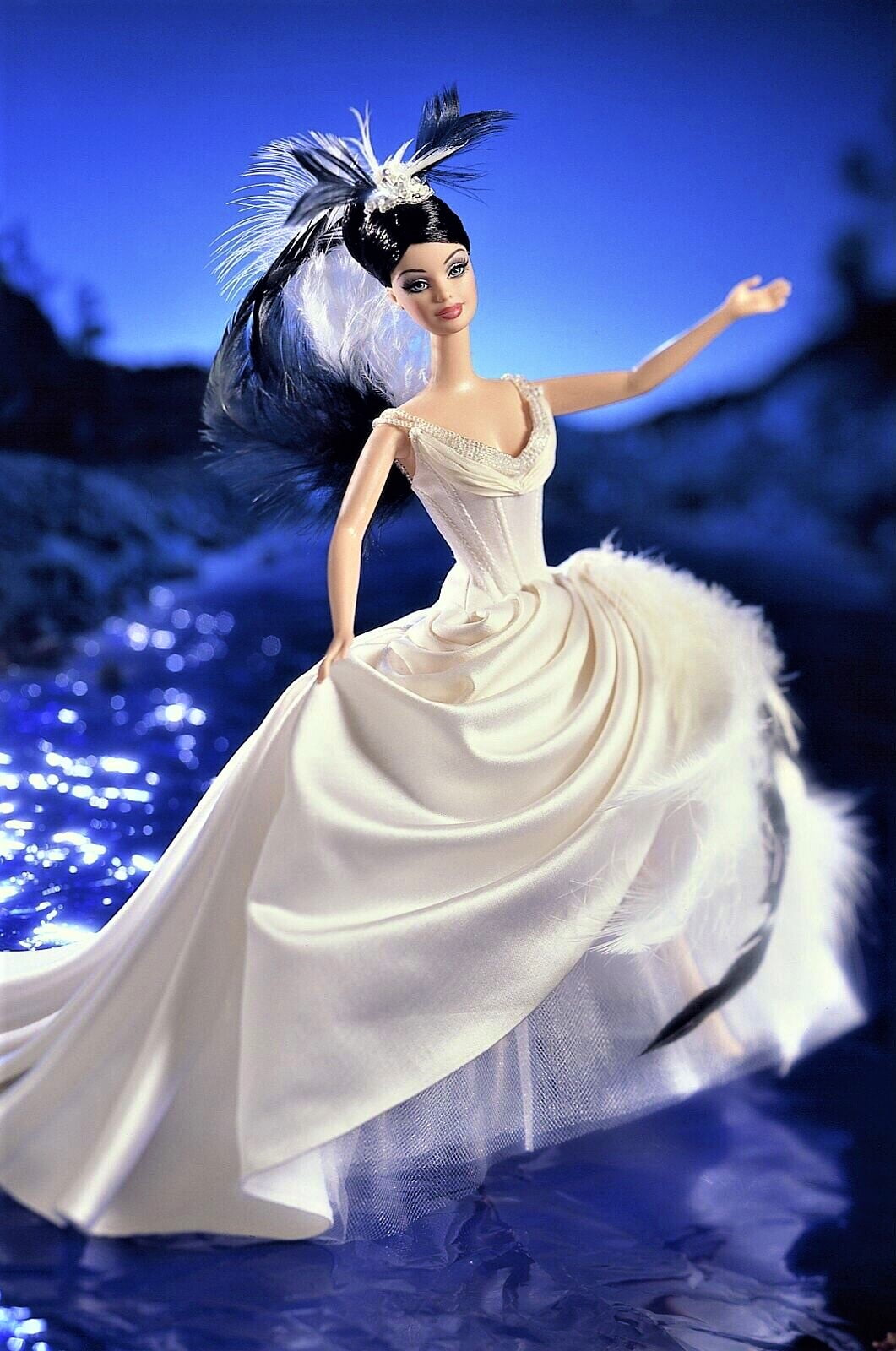 The Swan Barbie Doll Birds of Beauty Collection 3rd in Series 2000 ...