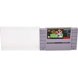 Super Nintendo SNES Game Cartridge Plastic Box Protector Cases Clear ...