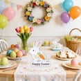 10 Pack Easter Cute Bunny Egg Wooden Handicraft Decoration Home Desktop ...