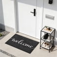 BAOPAI Funny Welcome Mats for Front Door - Durable PVC Doormat for ...