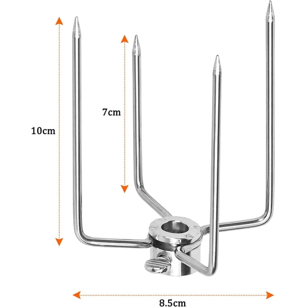 Meat Tongs Stainless Steel Meat Tong - 2 Pcs BBQ Tongs Barbecue Tongs ...