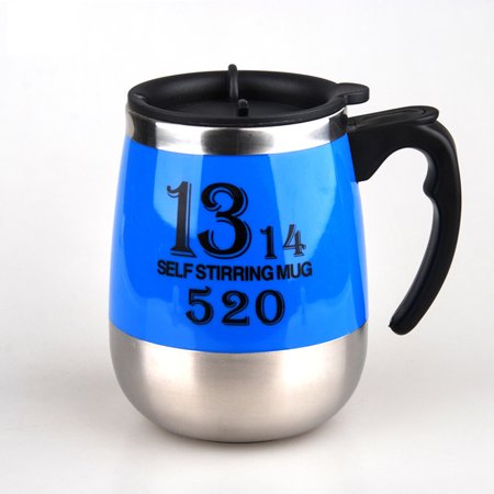 Lazy Automatic Mixing Cup Stainless Steel Electromagnetic Rotating ...