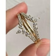 Dazzlingdiamonds - Trio Band Set Princess Cut 3.80 Carat Certified ...
