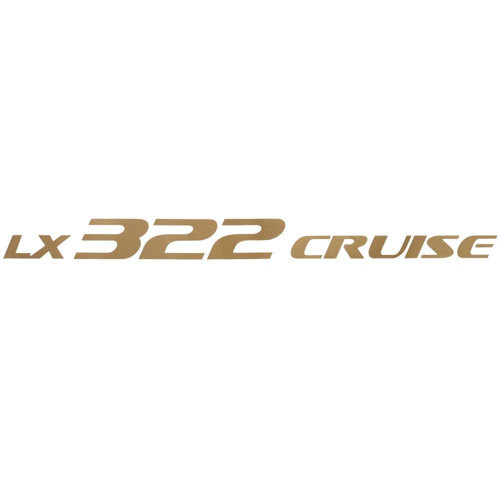 G3 Boat Lettering Decal 73404968 | SunCatcher LX 322 Cruise Gold ...