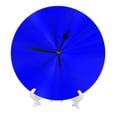 9.84in Round Wall Clock Frameless No Glass Silent Non-Ticking Pvc Board ...