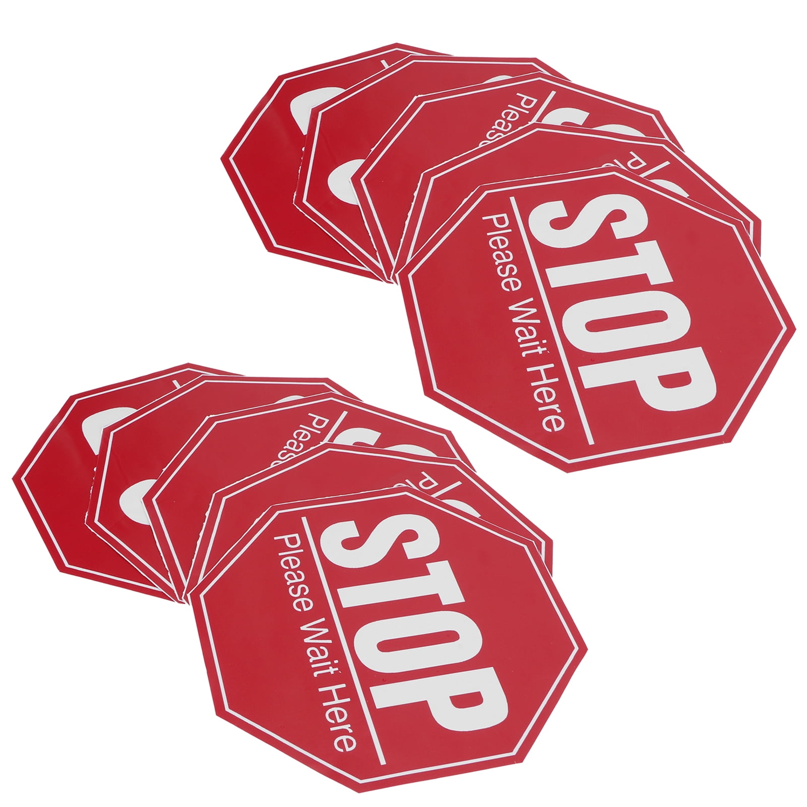 Click here for Encounter Stop Sign 7.9x7.9in floor Stop Sign Stic... prices