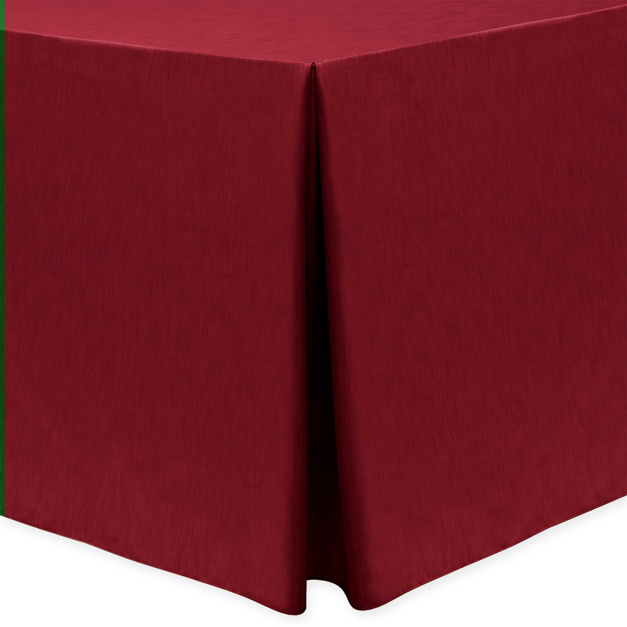 Ultimate Textile (3 Pack) Shantung - Majestic 4 ft. Fitted Tablecloth ...