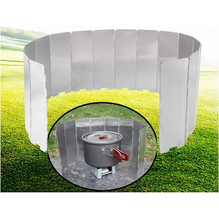 LZMY PVC Privacy Screen Strips, Foldable Camping Stove Windshield ...