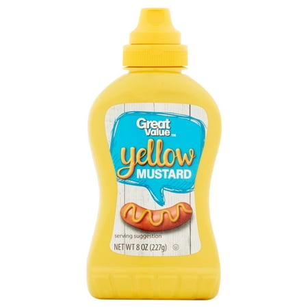 Great Value Yellow Mustard, 8 oz - Walmart.com