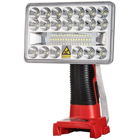 Work Light 18W 2000lm Rechargeable For Milwaukee,M18 for Milwaukee ...