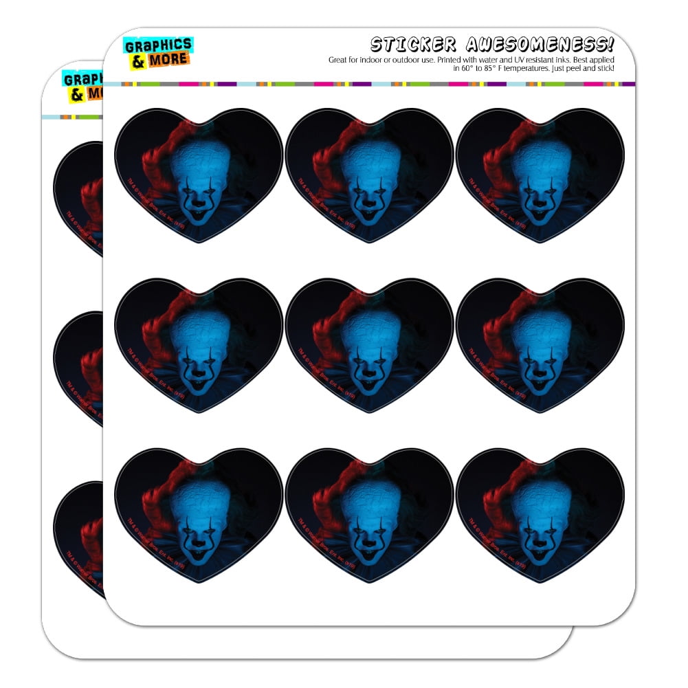 IT: Chapter 2 Blue Pennywise Heart Shaped Planner Calendar Scrapbook ...