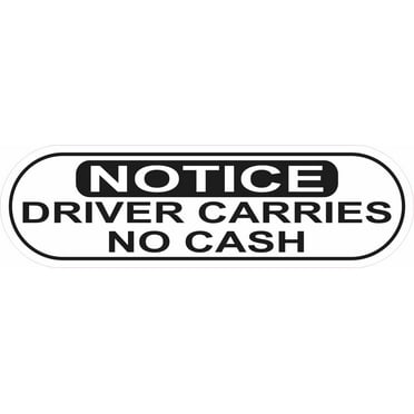 StickerTalk Caution Stripes Vinyl Sticker, 10 inches x 3 inches ...