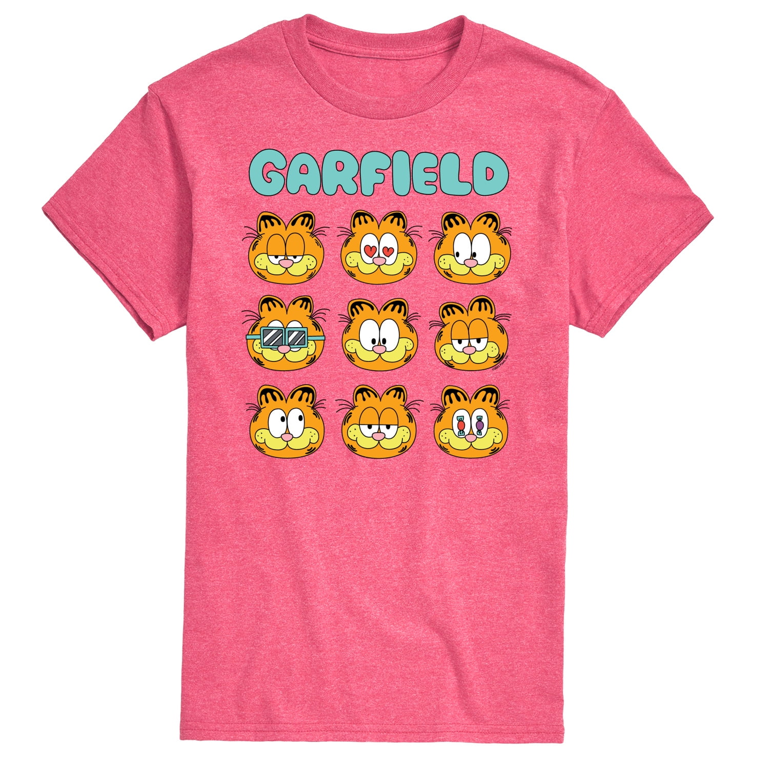 Garfield - Garfield Grid - Men's Short Sleeve Graphic T-Shirt - Walmart.com