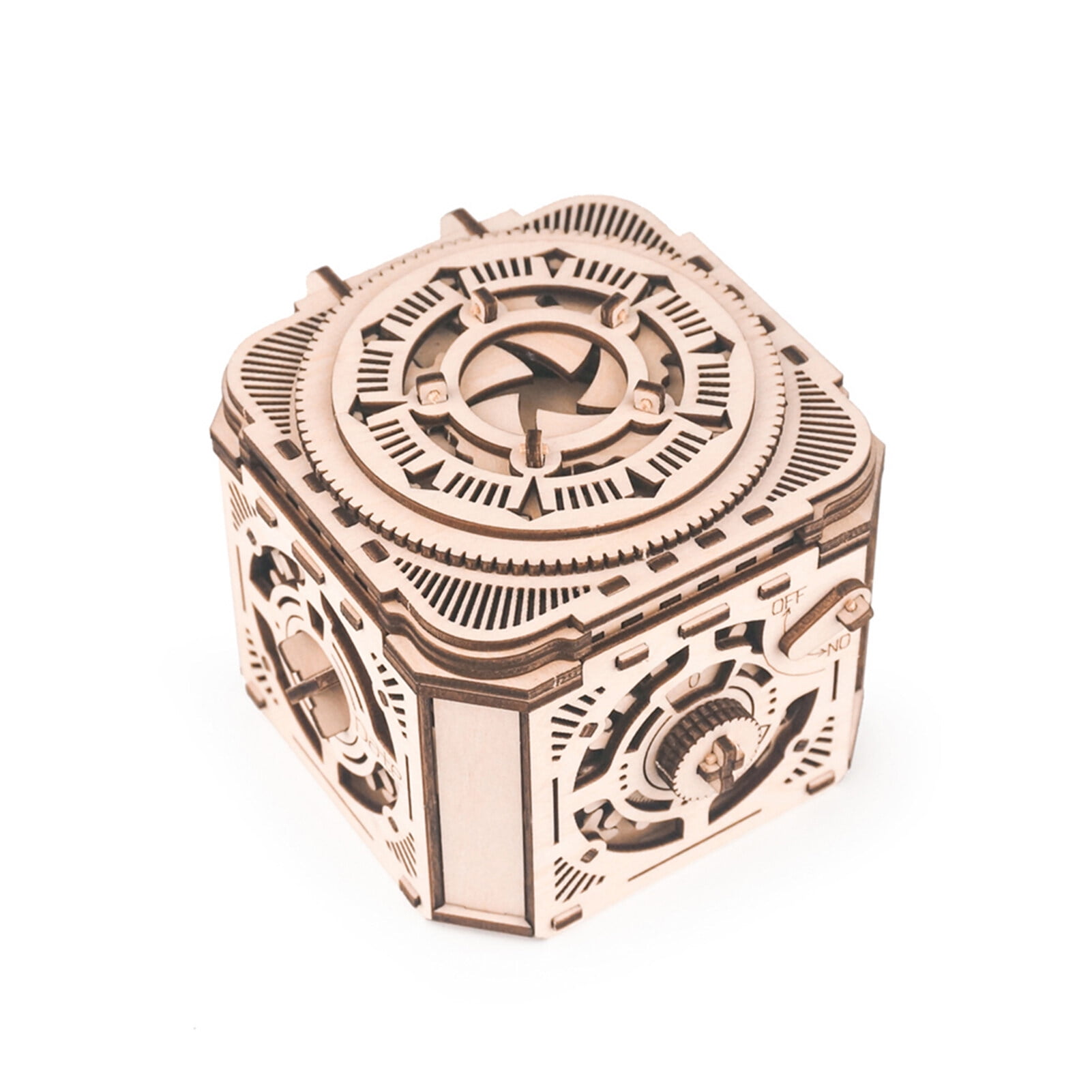 Click here for Pangjifa Self-Assembly Wooden Puzzle Password Trea... prices