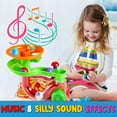 Playbees Busy Ball Popper Toy - Active Musical Toy with 5 Colorful ...