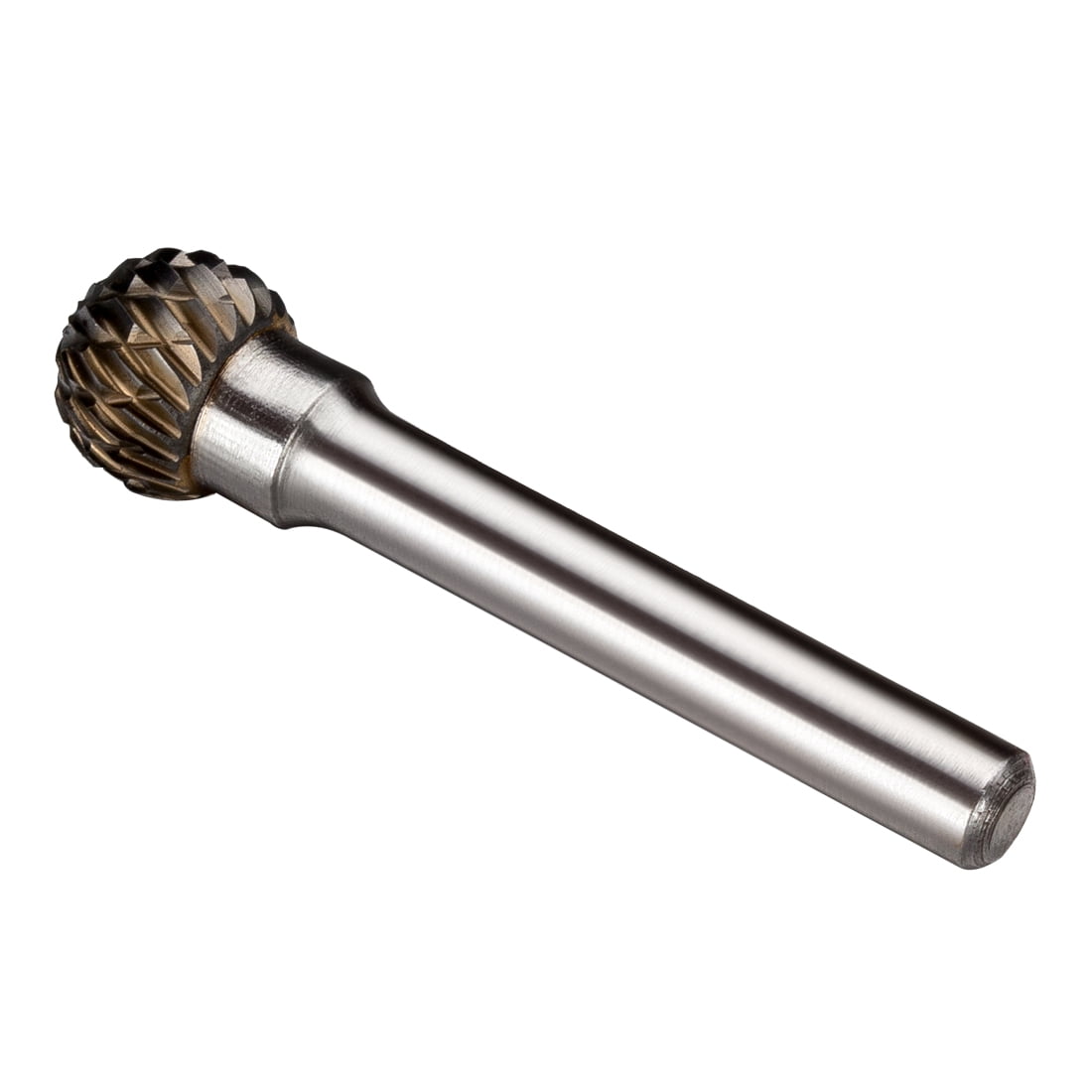 Double Cut Tungsten Carbide Rotary File 15/32" Head 6mm Shank Ball Shaped | Walmart Canada