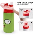 Inva-der Monster Z1m Gir Water Bottle with Straw Lid Vacuum Insulated ...