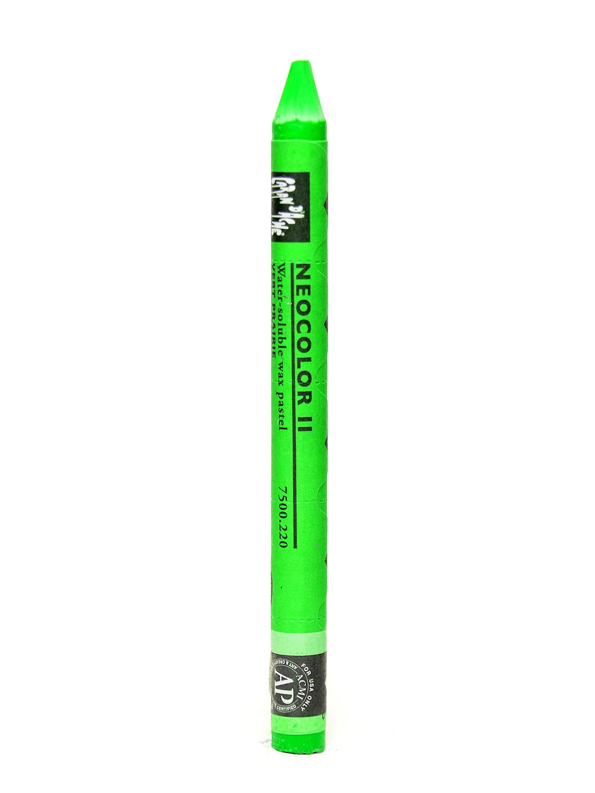 Neocolor II Aquarelle Water Soluble Wax Pastels grass green (pack of 10 ...