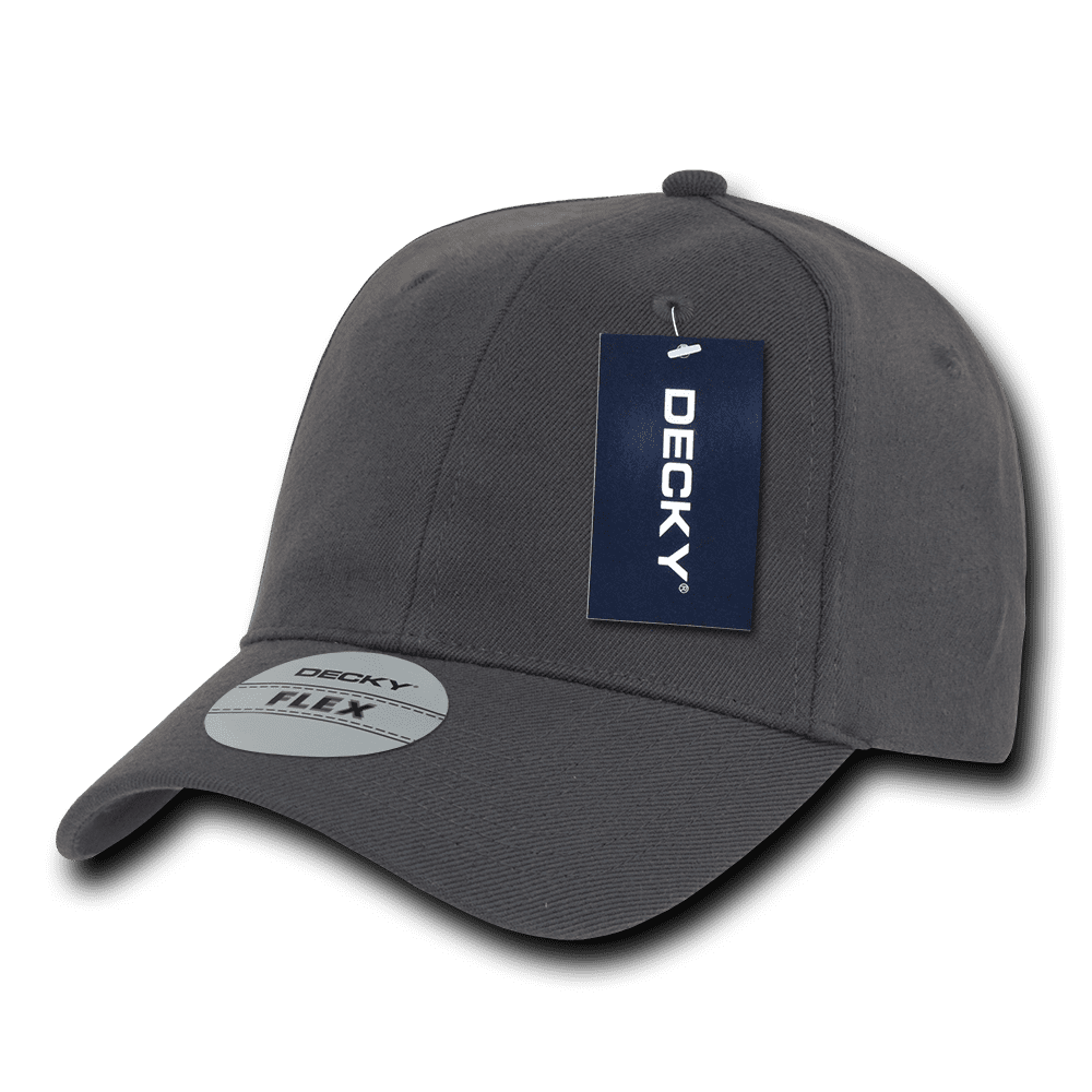 DECKY FITALL FLEX FITTED BASEBALL HAT HATS CAPS CAP 6 PANELS For Men ...