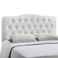 Modway Annabel Tufted Button Queen Headboard, Vinyl Upholstery ...