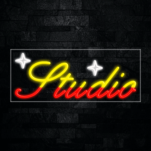 Studio-LED Neon Sign 30"L x 12"H #30905 - Walmart.com