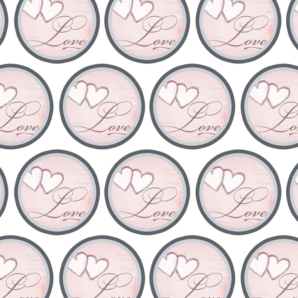 Love and Hearts Premium Gift Wrap Wrapping Paper Roll - Walmart.com