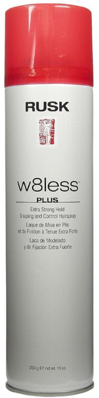 Rusk w8less Plus Hair Spray with Extra Strong Hold, Long-Lasting Shine ...