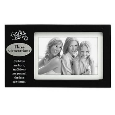 4X6 FOUR GENERATIONS PLAQUE PHOTO FRAME - Walmart.com