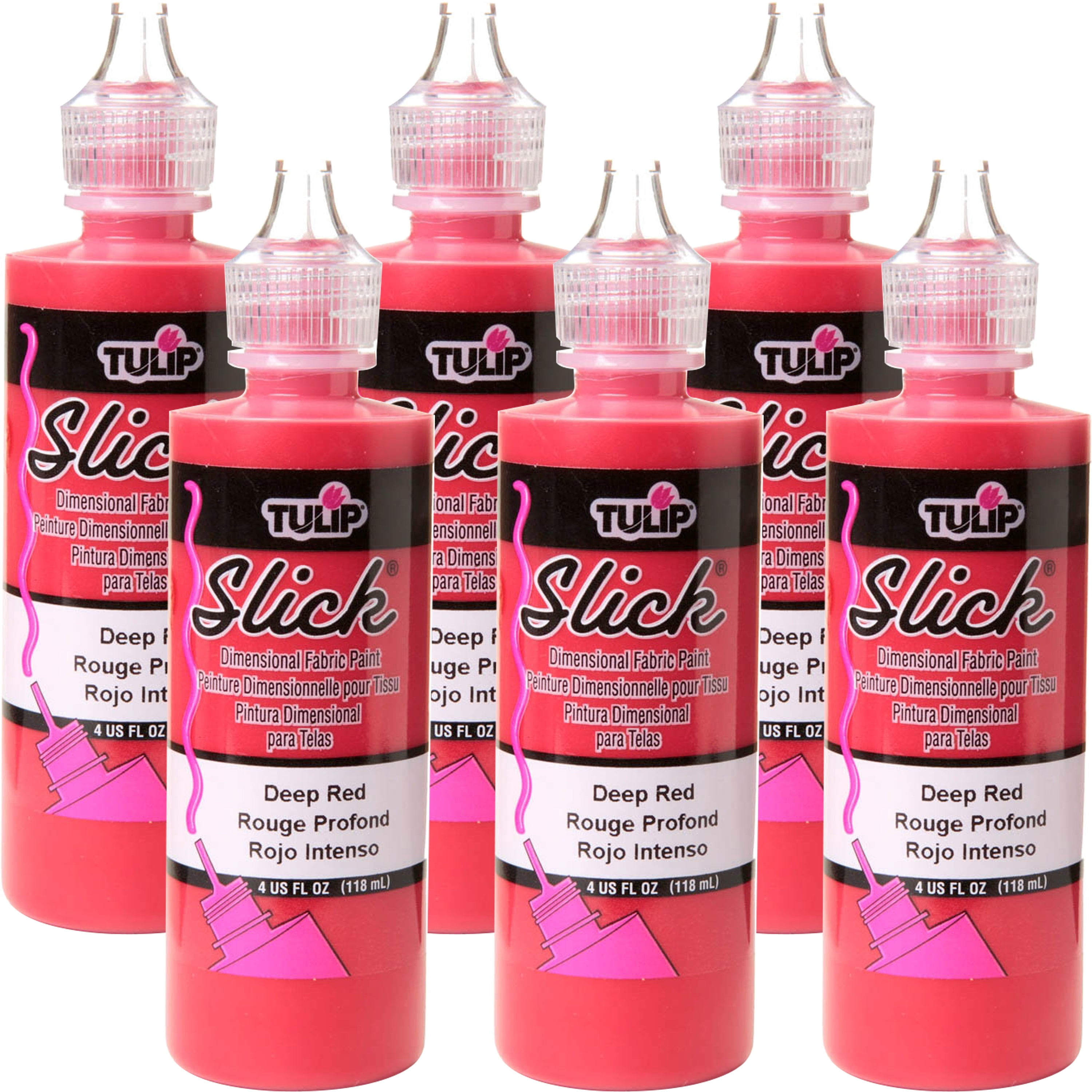 Tulip Dimensional Fabric Paint 4oz Deep Red Multipack Of 6 Walmart tulip-dimensional-fabric-paint-4oz-deep-red-multipack-of-6-walmart