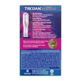 Trojan Double Ecstasy Lubricated Condoms - 10 Count HSA/FSA Eligible ...