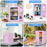 Advwin 22L Mini Fridge Cooler, Compact Personal Refrigerators for ...
