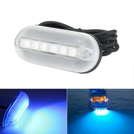 6LED Boat Transom Lights LED Light for Lighting Swimming Fishing Yacht ...