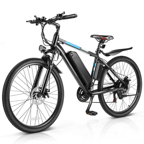 Gocio 500W Electric Bike, 26" Electric Bike for Adults, Electric Mountain Bike, Ebikes for ...