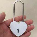 Hzsb 1 Set Love Heart Shape Lock Zinc Alloy Wear Resistant Combination ...