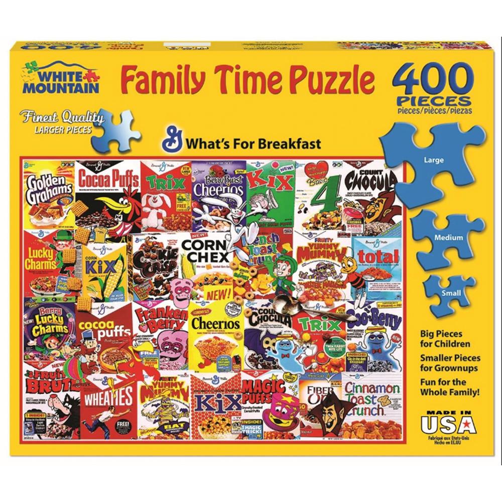 What's for Breakfast - General Mills Jigsaw Puzzle by White Mountain ...