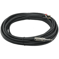 MR DJ CQB12 12' Pro PA DJ Karaoke Banana Plug to 1/4" Male Mono Audio ...