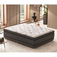 Yatas Bedding Sleep Point 3.5" Metal Twin Size Bed Base in Gray ...