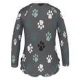 BZSMCE Swimwear Cartoon Dog Claw For Long Sleeve One-Piece Swimsuit UPF ...