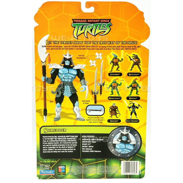 Tmnt Shredder 2003 Toys
