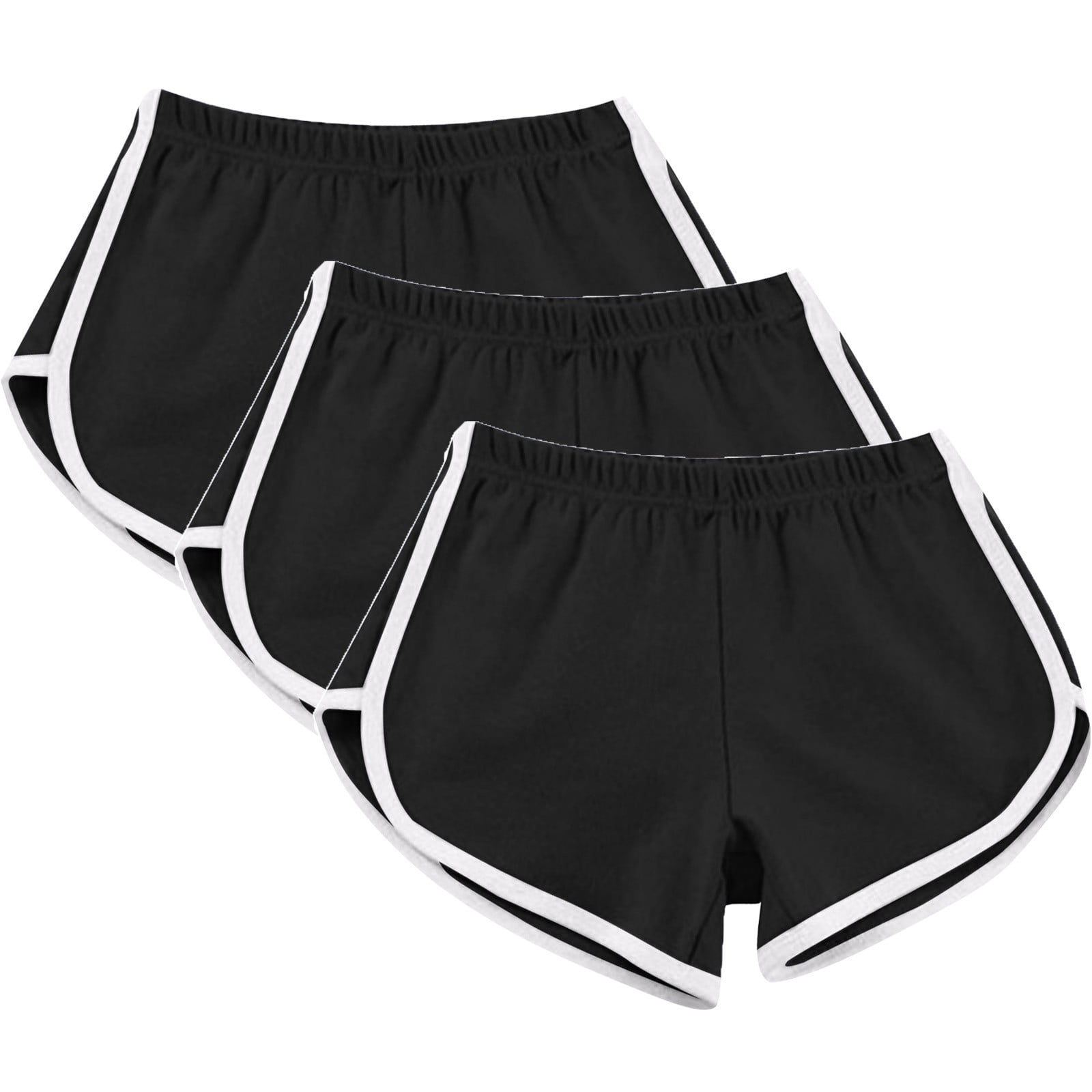 Click here for Rbckvxz 3 Pack Women Yoga Shorts Gym Sport Athleti... prices