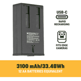 Moultrie Power Mag Battery Pack for Edge Series Cameras - 3100mAh ...